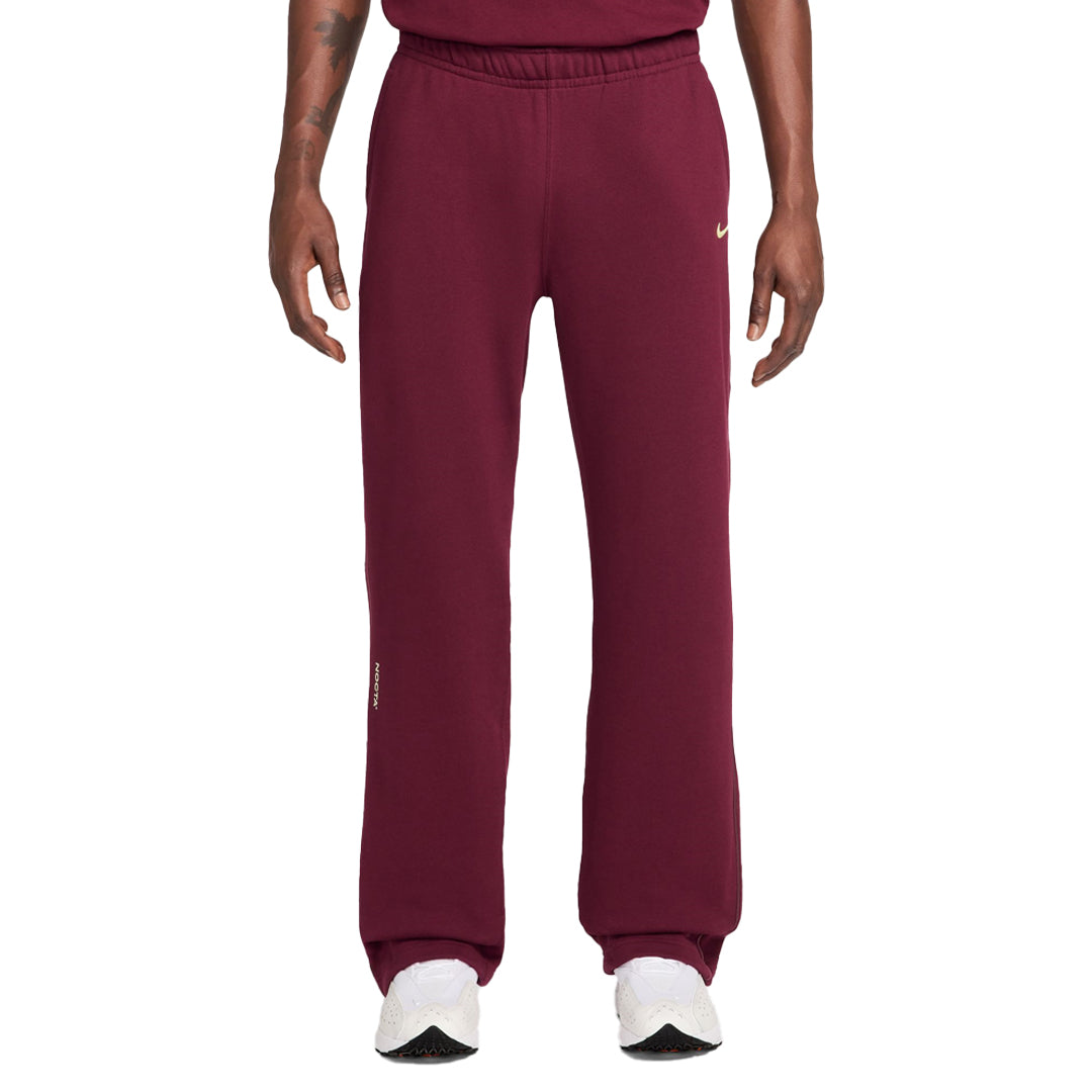 NOCTA FLEECE CS OPEN-HEM SWEATPANTS DARK BEETROOT – NRML
