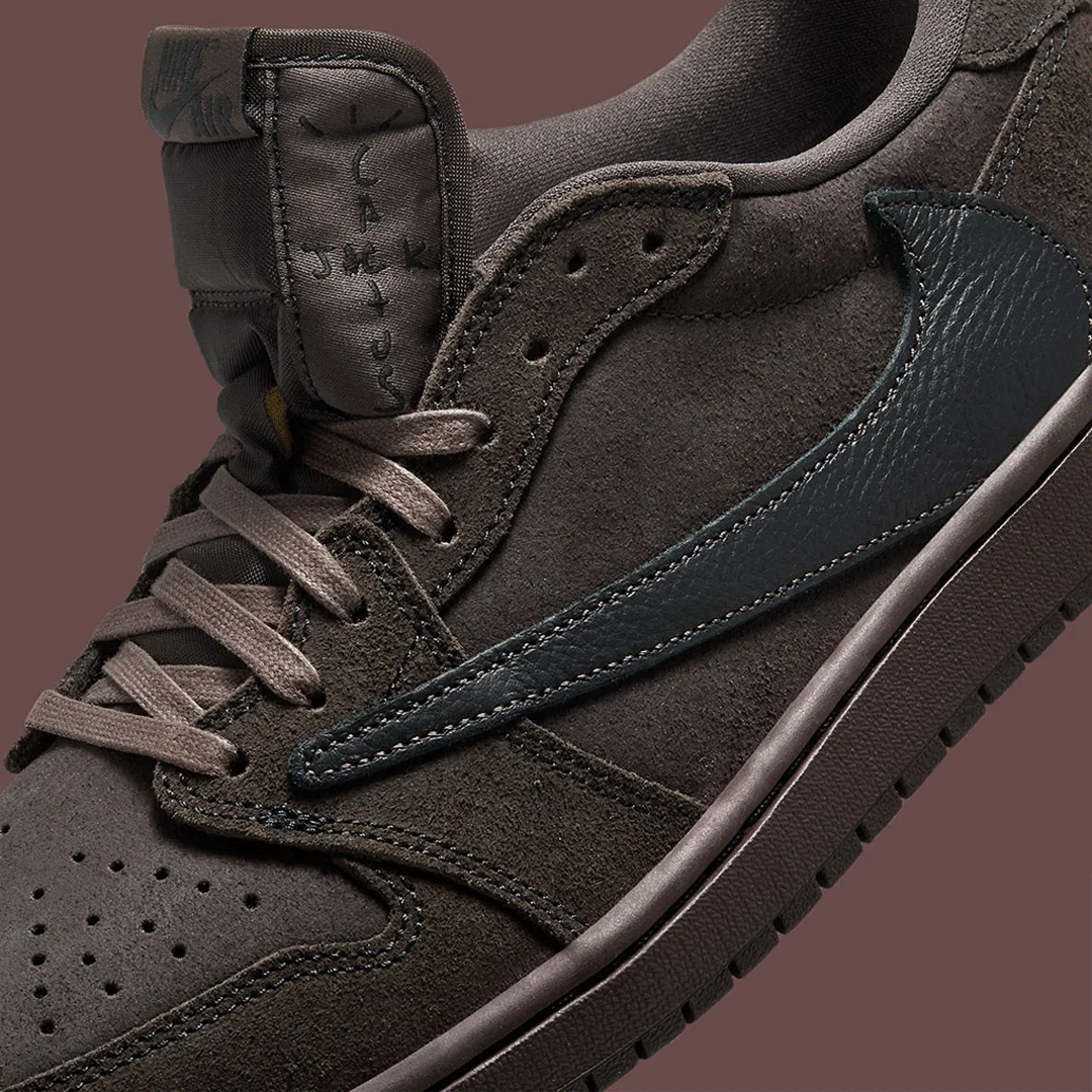 ONLINE RAFFLE | AJ1 LOW OG SP x TRAVIS SCOTT "VELVET BROWN" – NRML