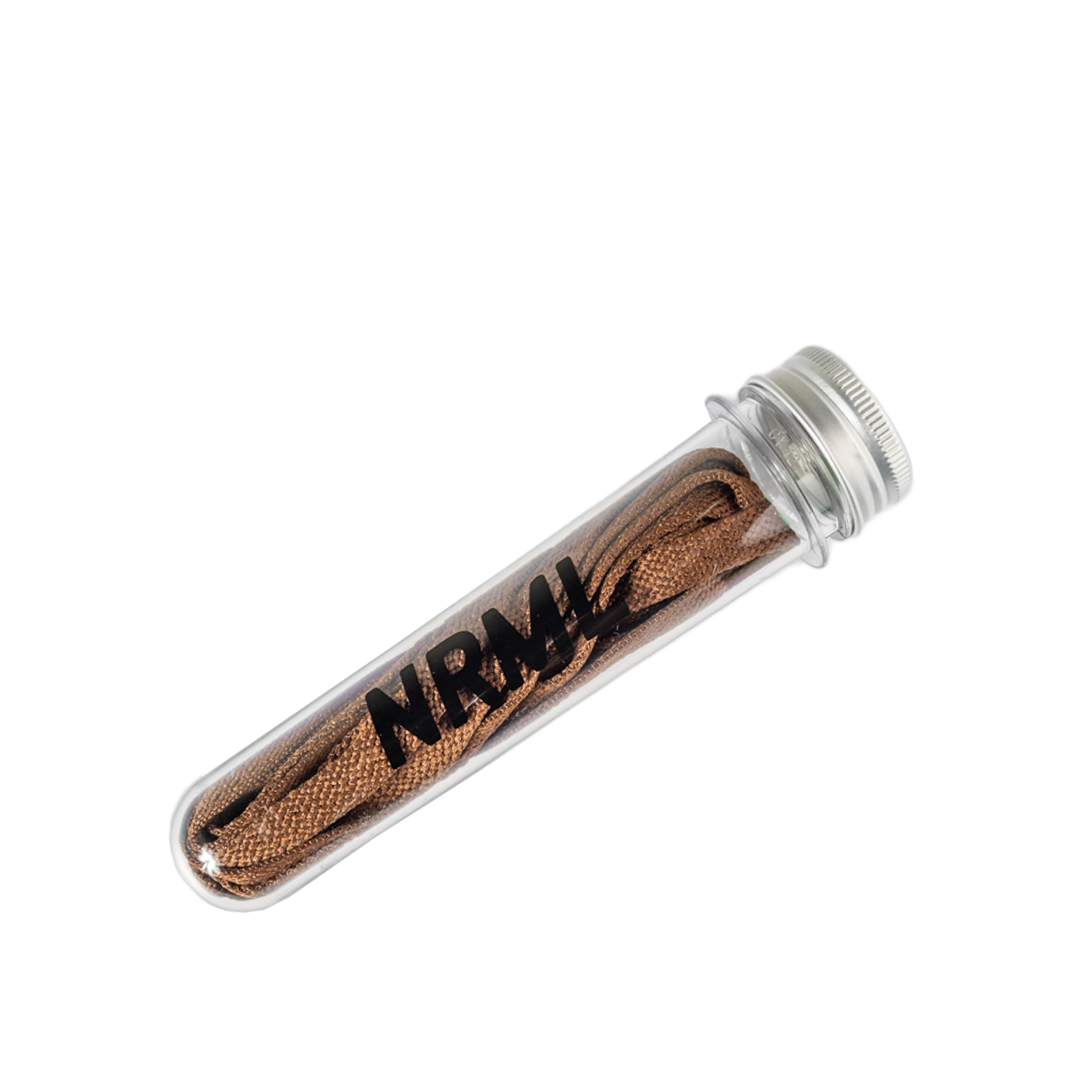 NRML™ FLAT SHOELACES BROWN