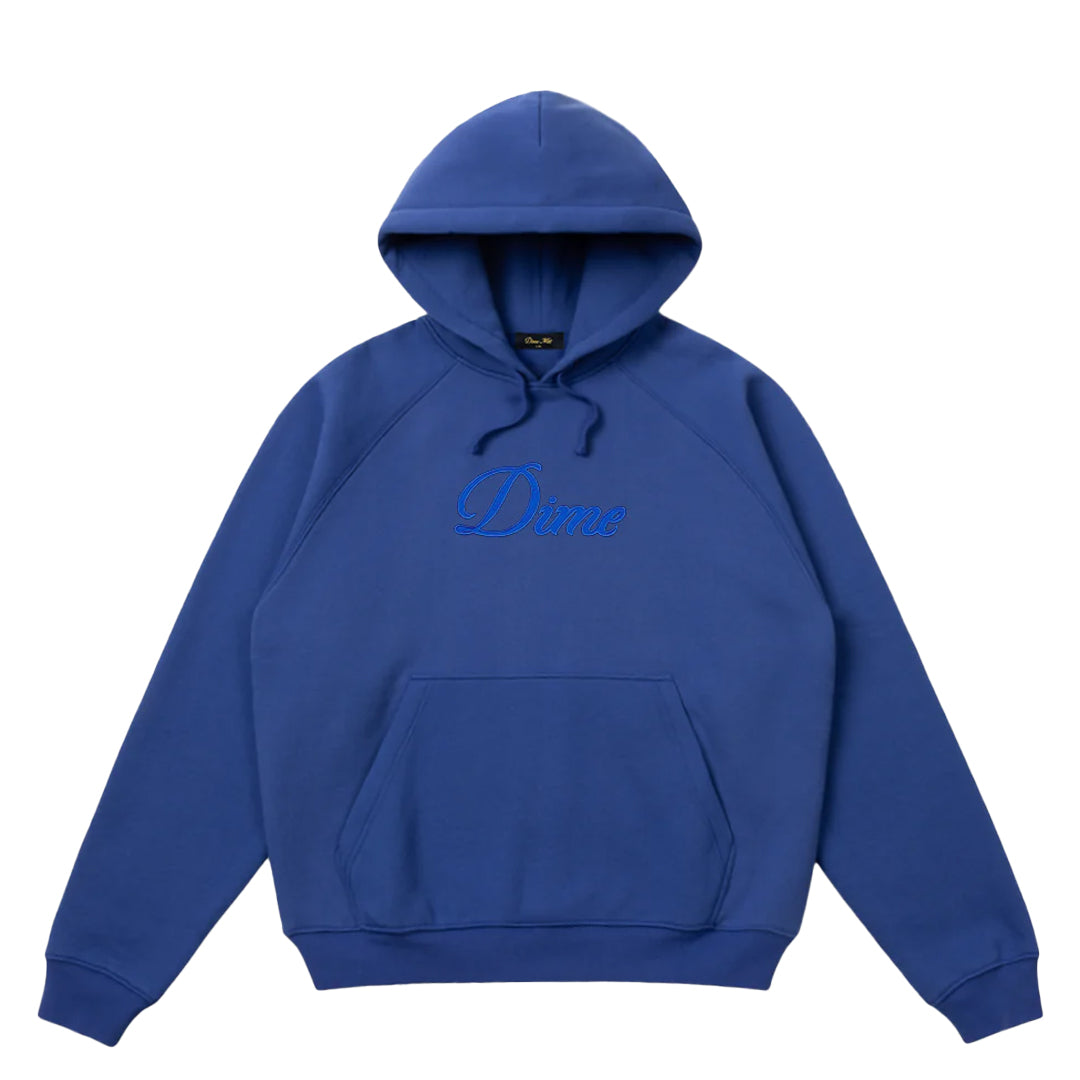 CURSIVE HOODIE DEEP MARINE – NRML