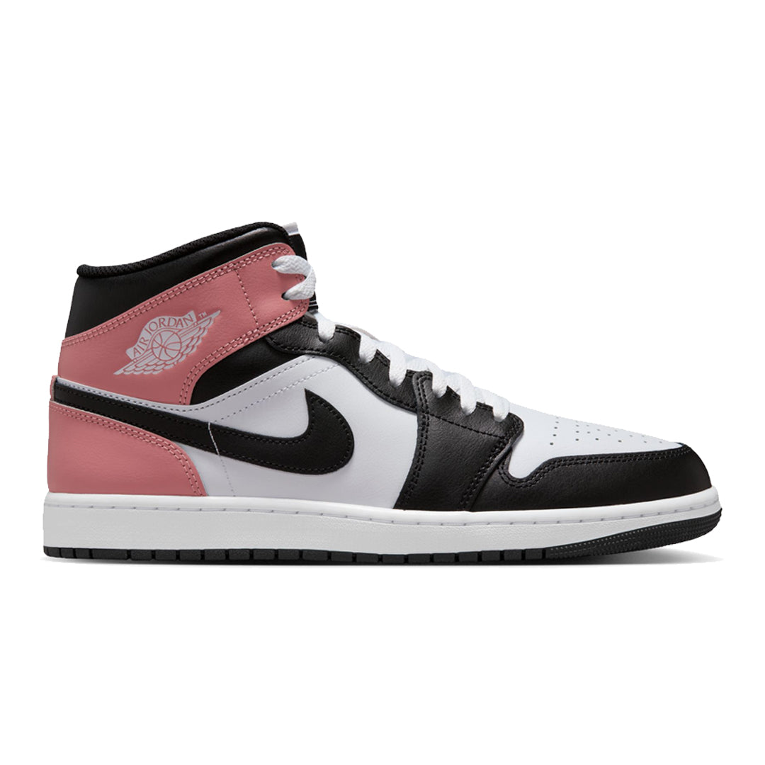 AIR JORDAN 1 MID WHITE RUST PINK – NRML