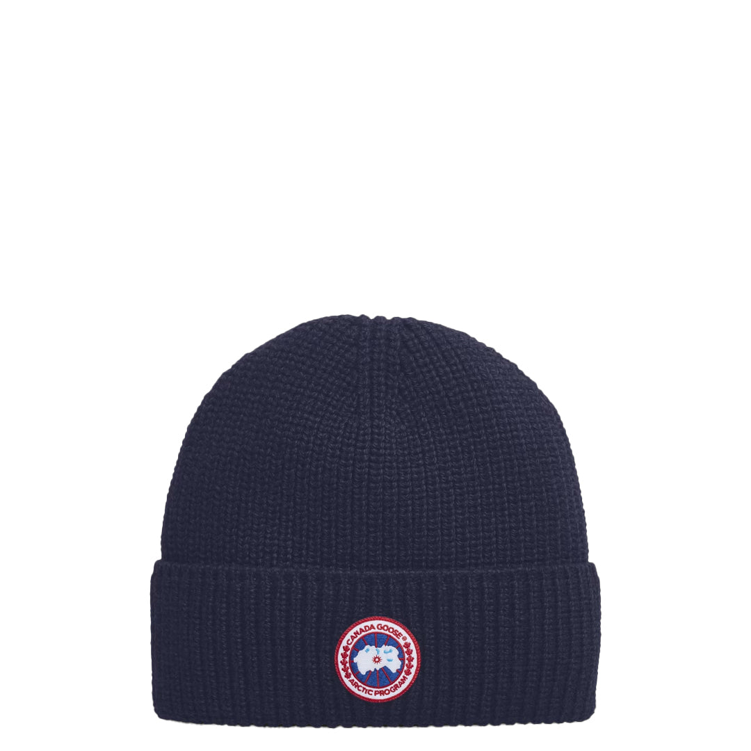 RIB TOQUE NAVY HEATHER – NRML